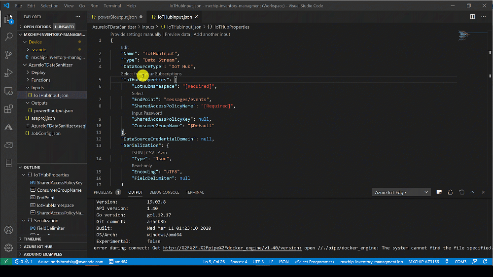 GitHub - brodbor/mxchip-inventory-managment